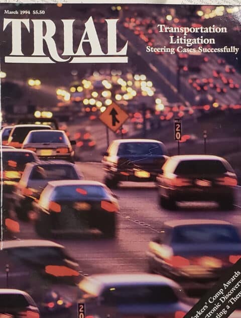 Preemption in the Skies | Reprinted from TRIAL Magazine, March 1994, p ...